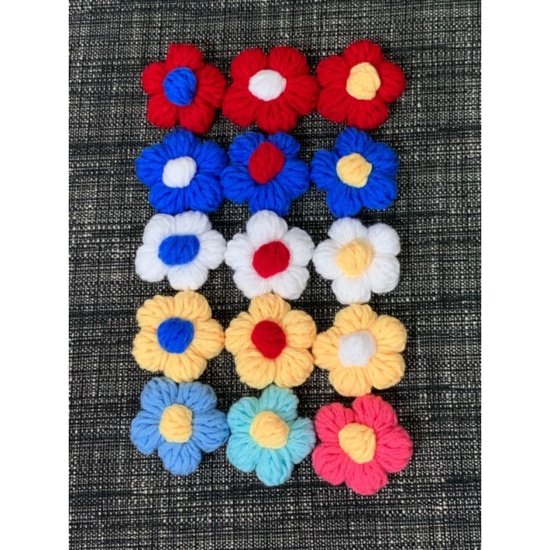 Bunga Pin Hiasan Bunga (Merdeka inspiration, kecuali 3 bawah tu ...