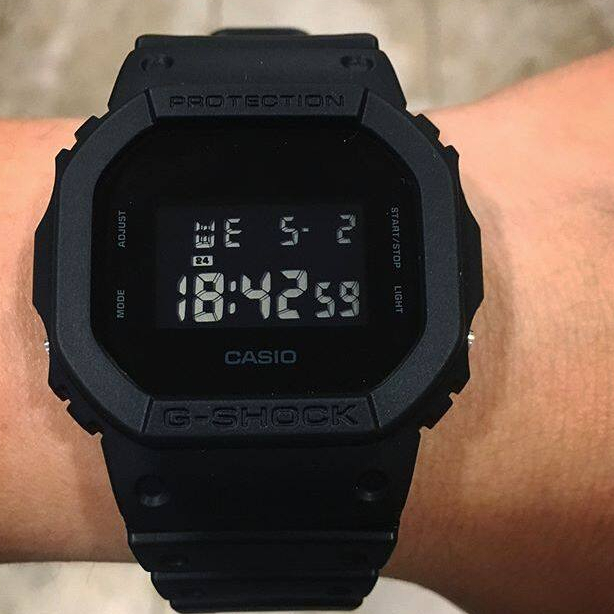 Casio_G_Shock_DW5600 Dark Knight Watch For Men (Cermin Kaca) | Shopee ...