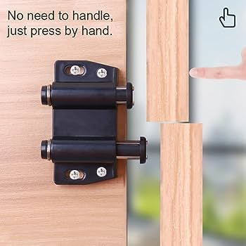 MKR Double Hi-Fi Cabinet Magnet Door Push To Open Kayu Pintu Kaca Pintu ...