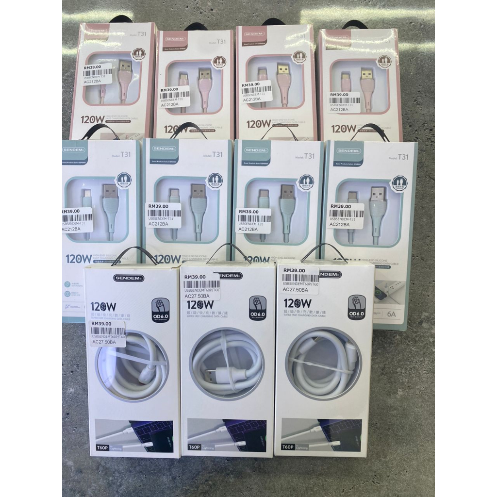 SENDEM Fast Charging Data Cable | Shopee Malaysia