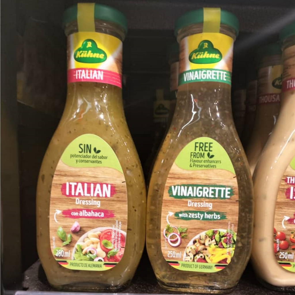 Kuhne Vinaigrette Dressing with Zesty Herbs, 250ml (Assorted) | Shopee ...