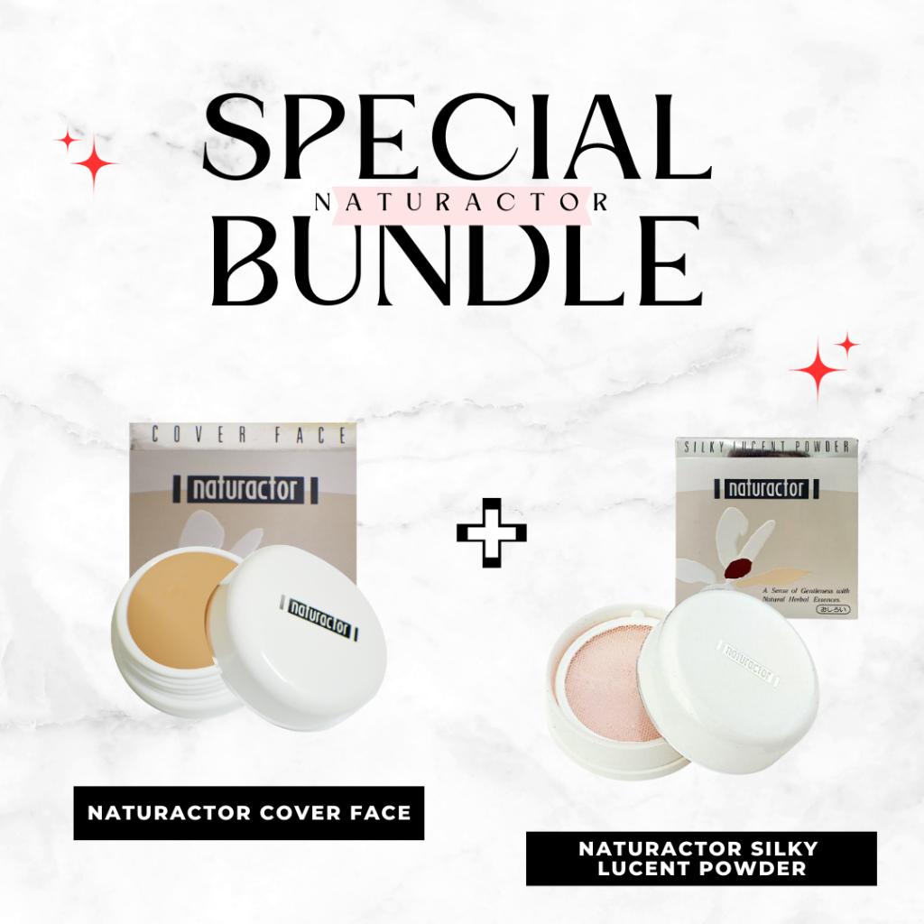 *ORIGINAL READY STOCK* NATURACTOR COVER FACE + LUCENT POWDER Special ...