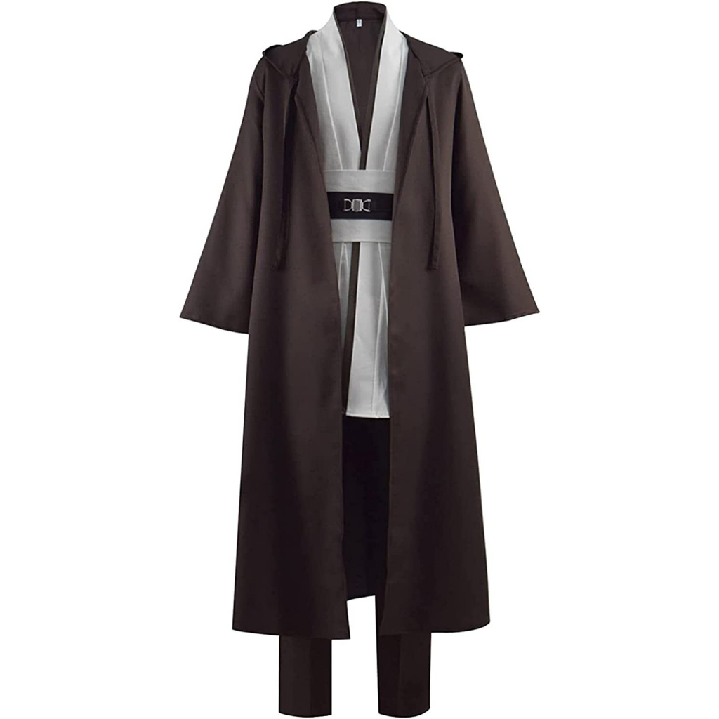 Adult Kids Star Wars Jedi Robe Wan Kenobi Darth Vader Anakin Skywalker ...