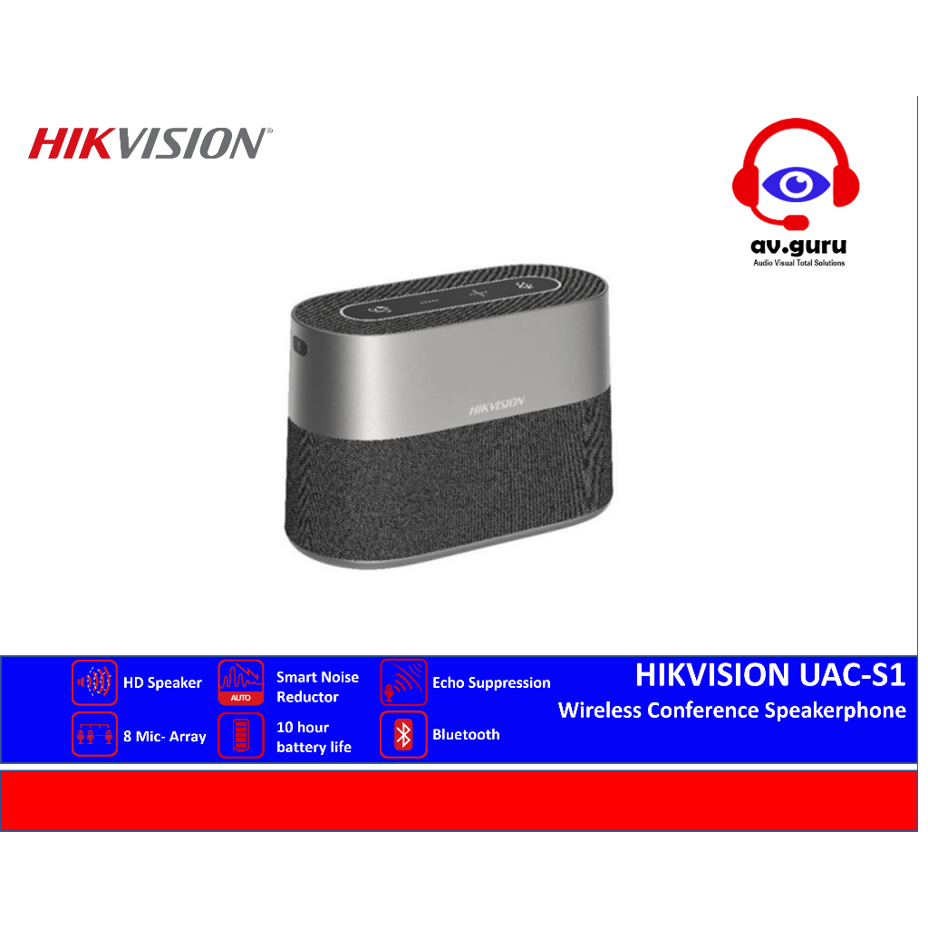 HIKVISION WIRELESS CONFERENCE SPEAKERPHONE UAC-S1 | Shopee Malaysia
