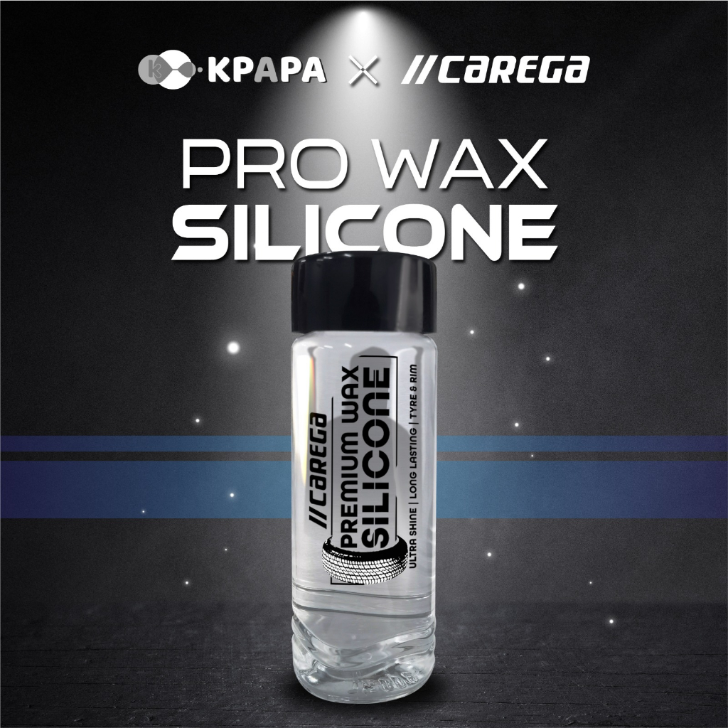 CAREGA Pure Silicone Wax Tyre Silicon Wax Tayar Wax Silicon Tyre Shine ...