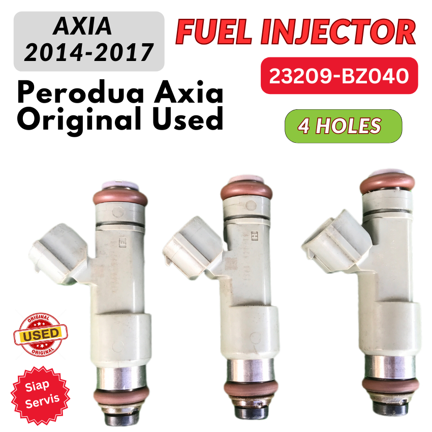 Used Fuel Injector 23209-BZ040 Fit For PERODUA Axia (2014-2017 ...