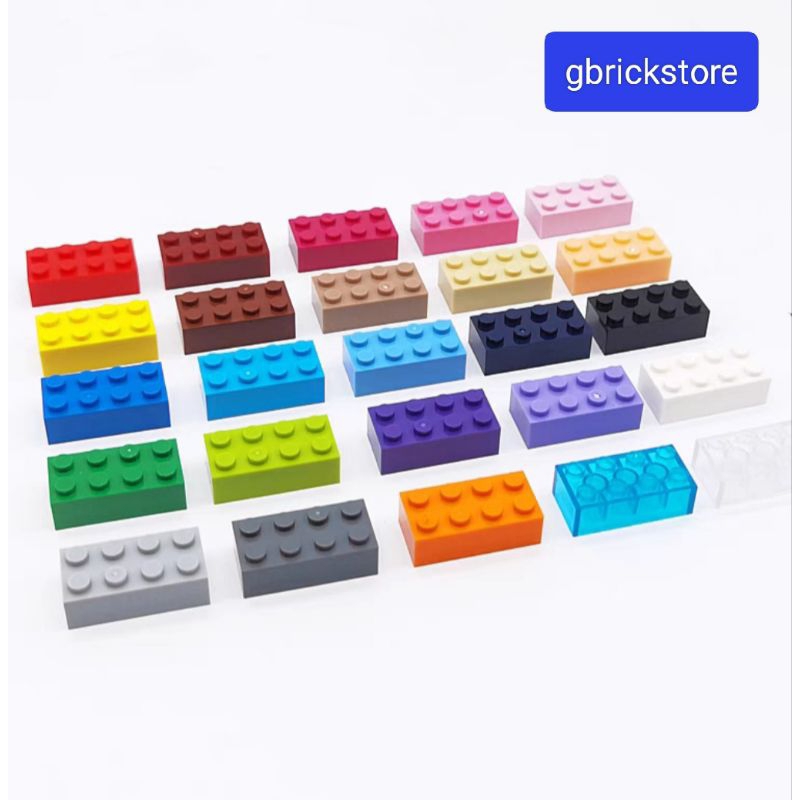 Building blocks 3001【10/20/50pcs】2x4 block (compatible with L brand ...