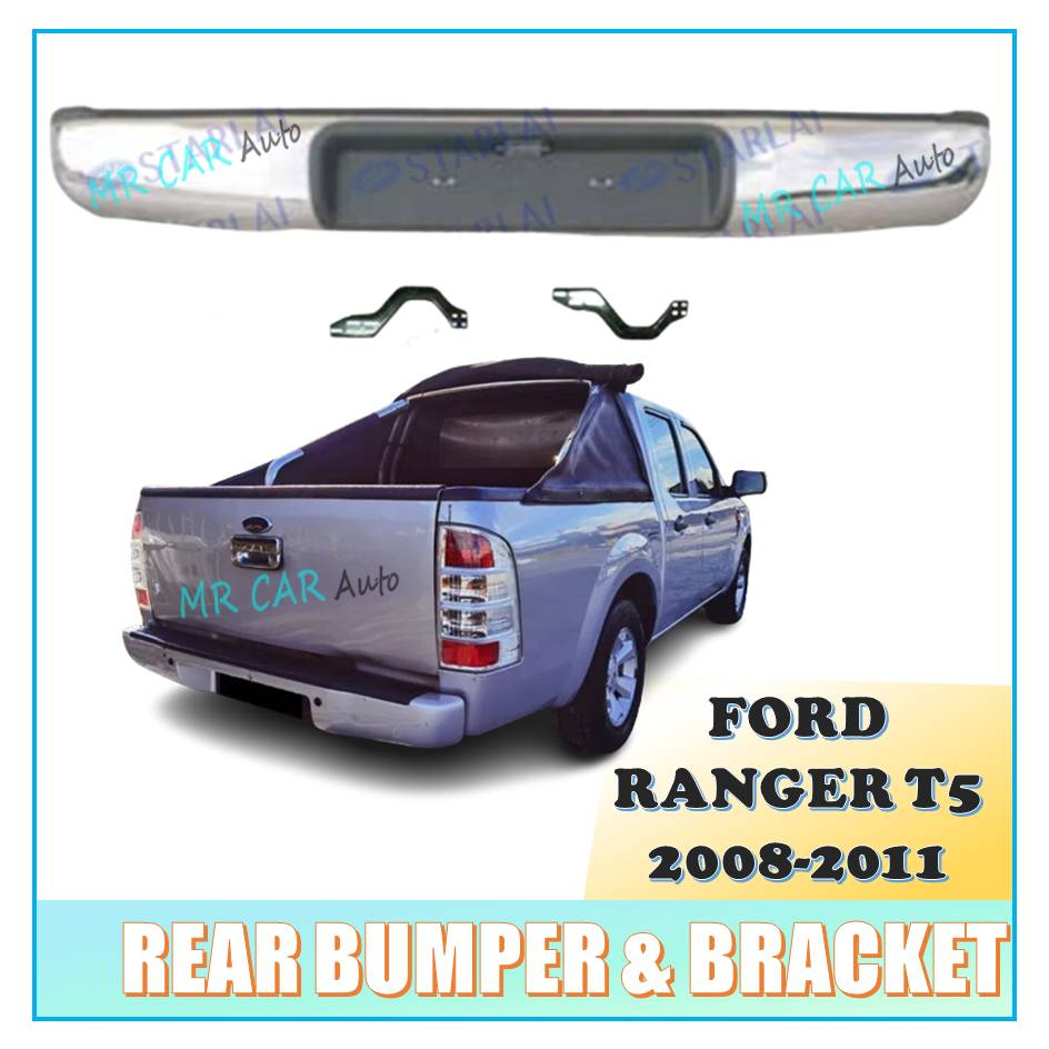 FORD RANGER T5 2008-2011 REAR BUMPER & BRACKET (OEM) | Shopee Malaysia