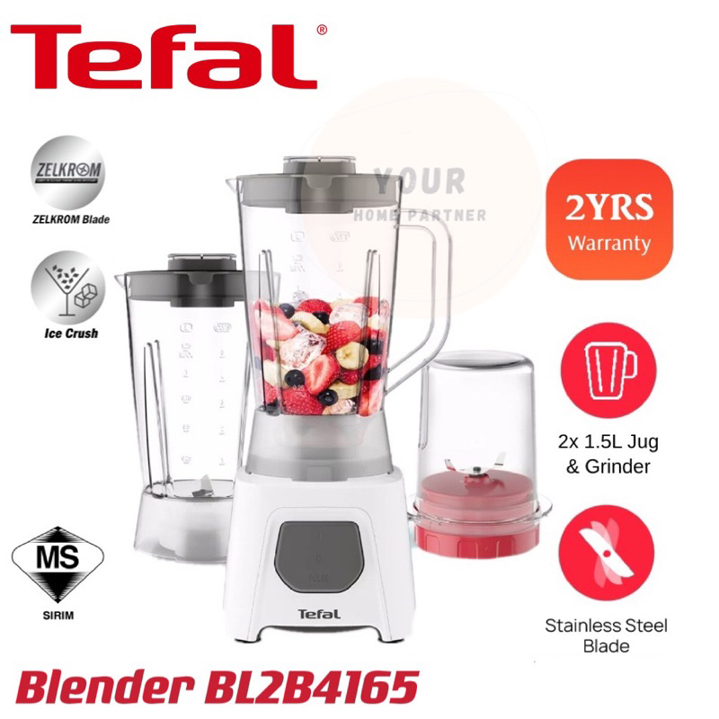 Tefal Blender 1.5L With Ice Crush 450W BL2B01/ BL2B11 / BL2B41 | Shopee Malaysia