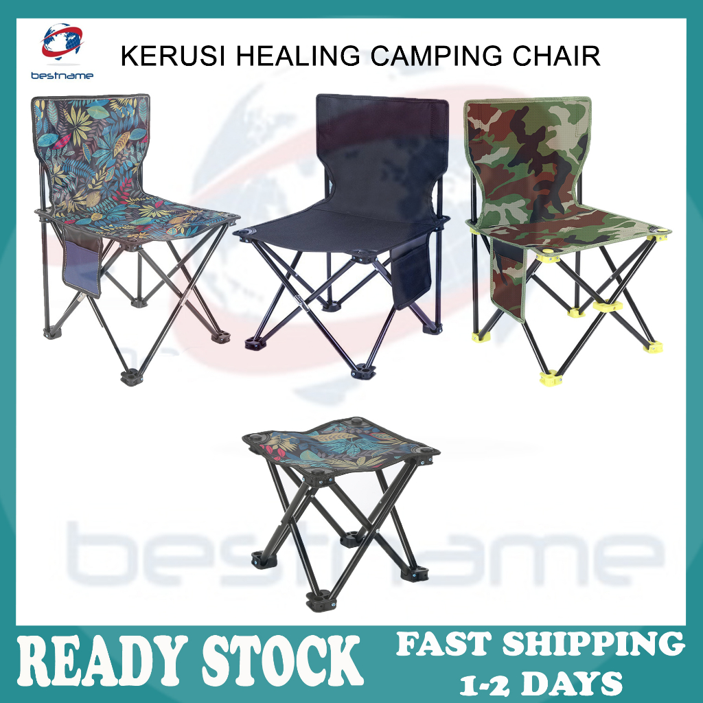 Kerusi Healing Camping Kerusi Memancing Boleh Lipat Camping Chair with ...