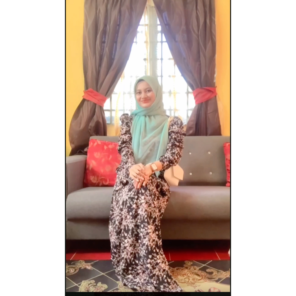 Exclusive Set Muslimah Adeeba TOP (Blouse) + BOTTOM (Skirt) 2 in 1 ready stock | Shopee Malaysia