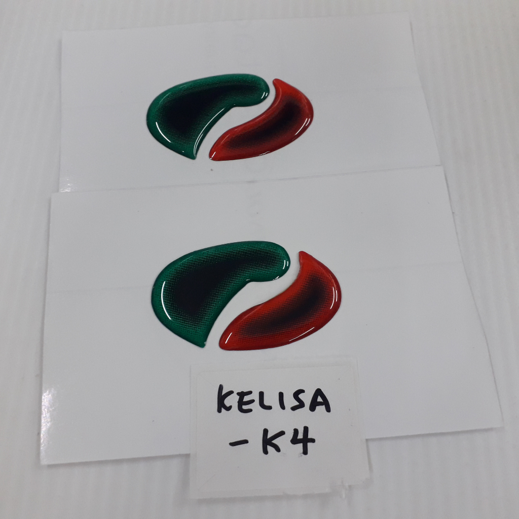 (1PAIR KELISA=K4) LOGO EMBLEM STICKER FRONT & REAR SET FOR PERODUA ...