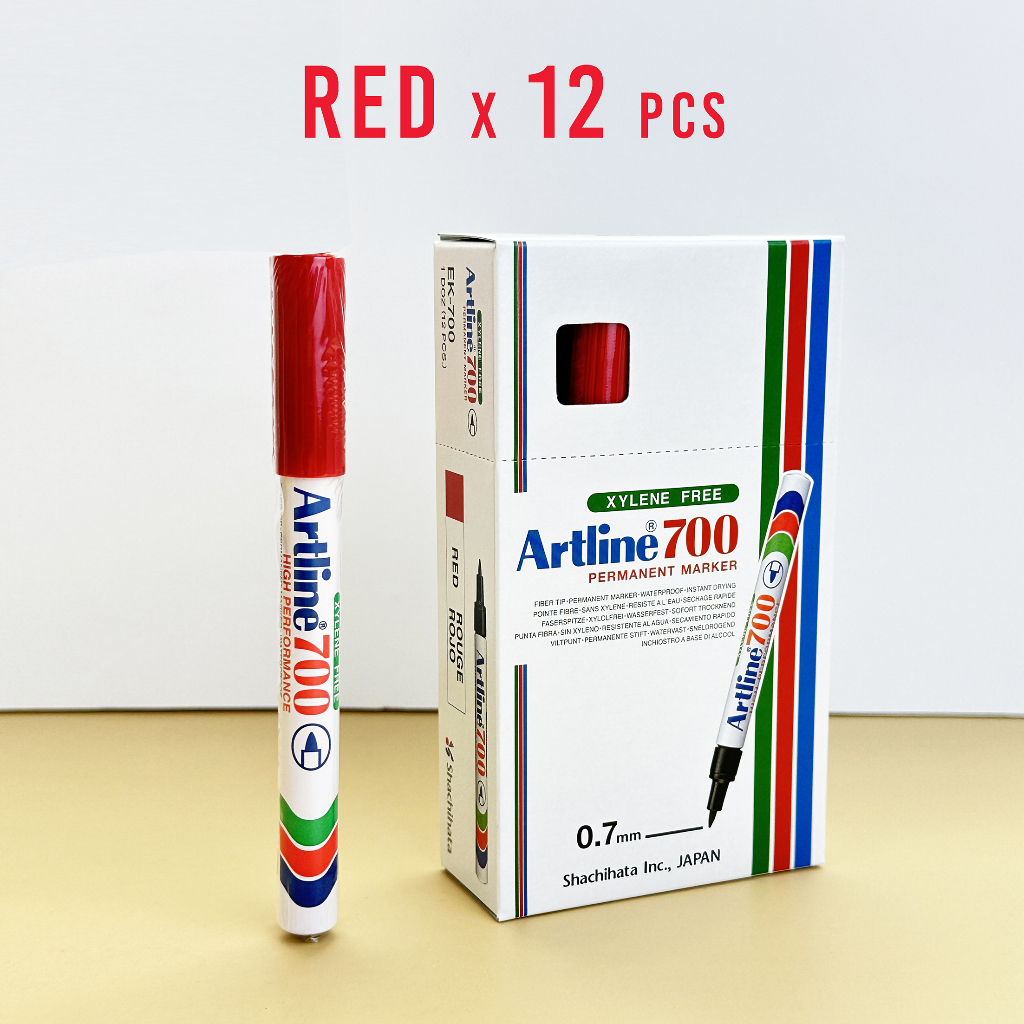 ARTLINE 700 PERMANENT MARKER 0.7MM (12 pcs in Box) | Shopee Malaysia