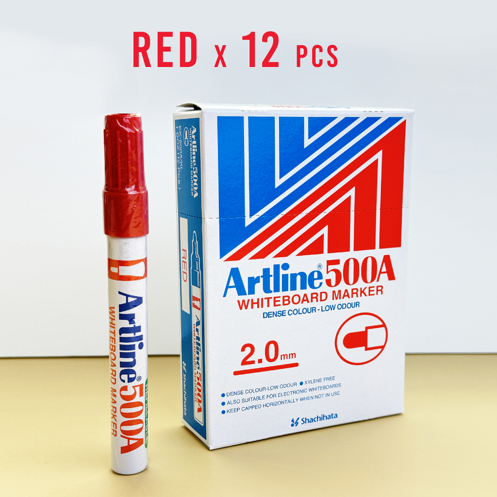Artline 500A Whiteboard Marker Pen (12pcs in box) | Shopee Malaysia