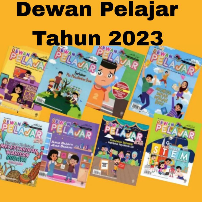 (DBP) Majalah Dewan Pelajar Januari - Disember Tahun 2023 | Shopee Malaysia