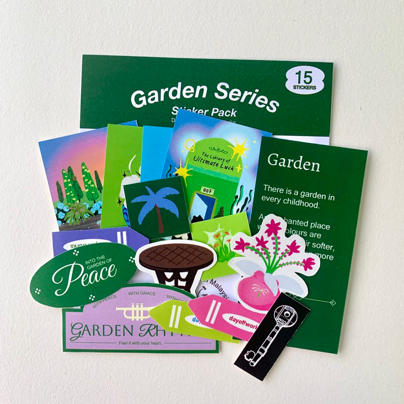 Garden Sticker Pack | Planner Stickers | Journal Stickers | cute ...