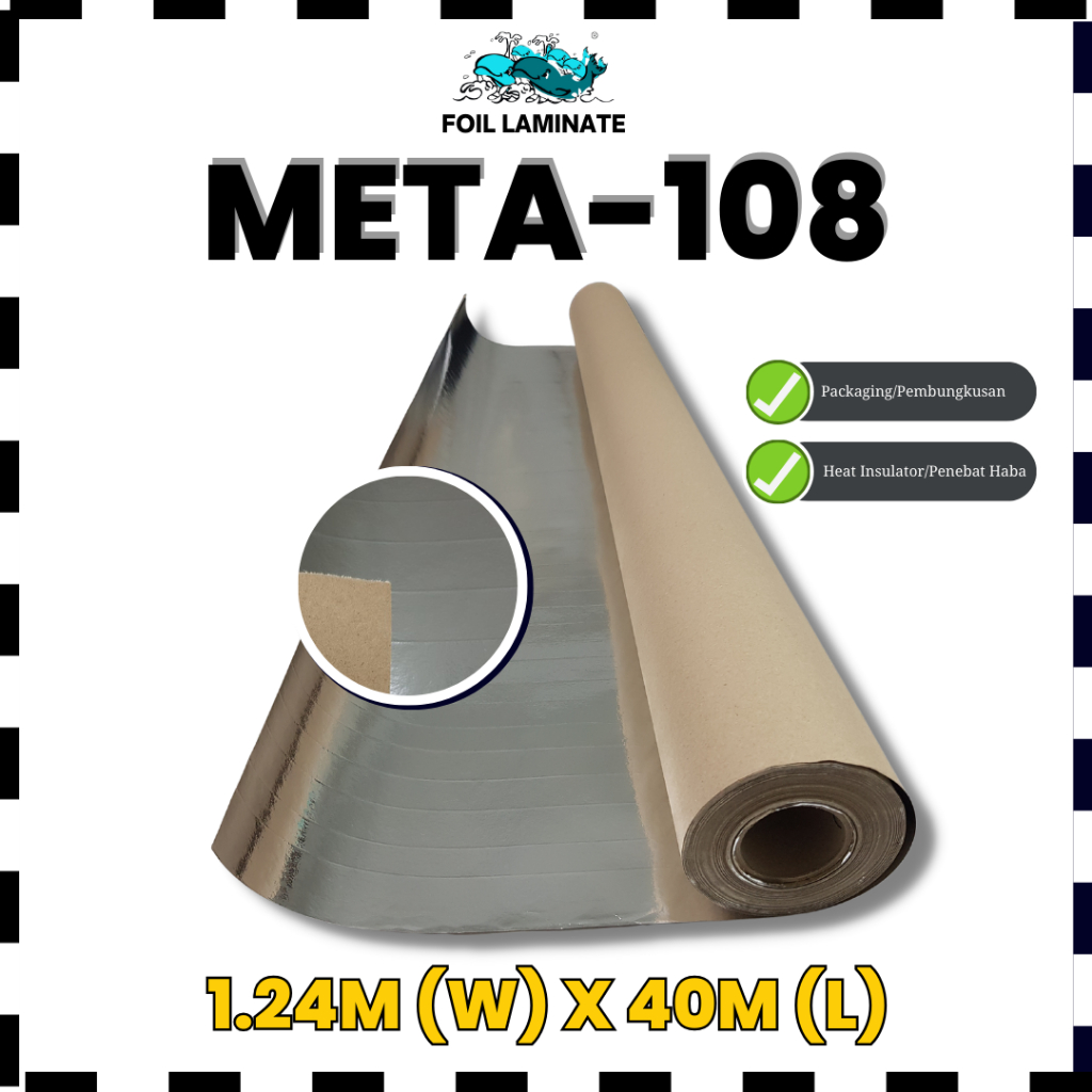 META-108 (40M-L) Packaging Penebat Haba Heat Insulation Cargo ...