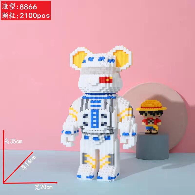 Bearbrick Large Building Blocks Lego Magicblocks | Shopee Malaysia