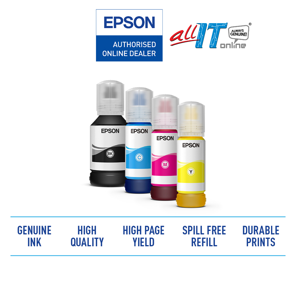 Epson 008 Ink Cartridge (Black/Cyan/Magenta/Yellow) T06G100 T06G200 ...