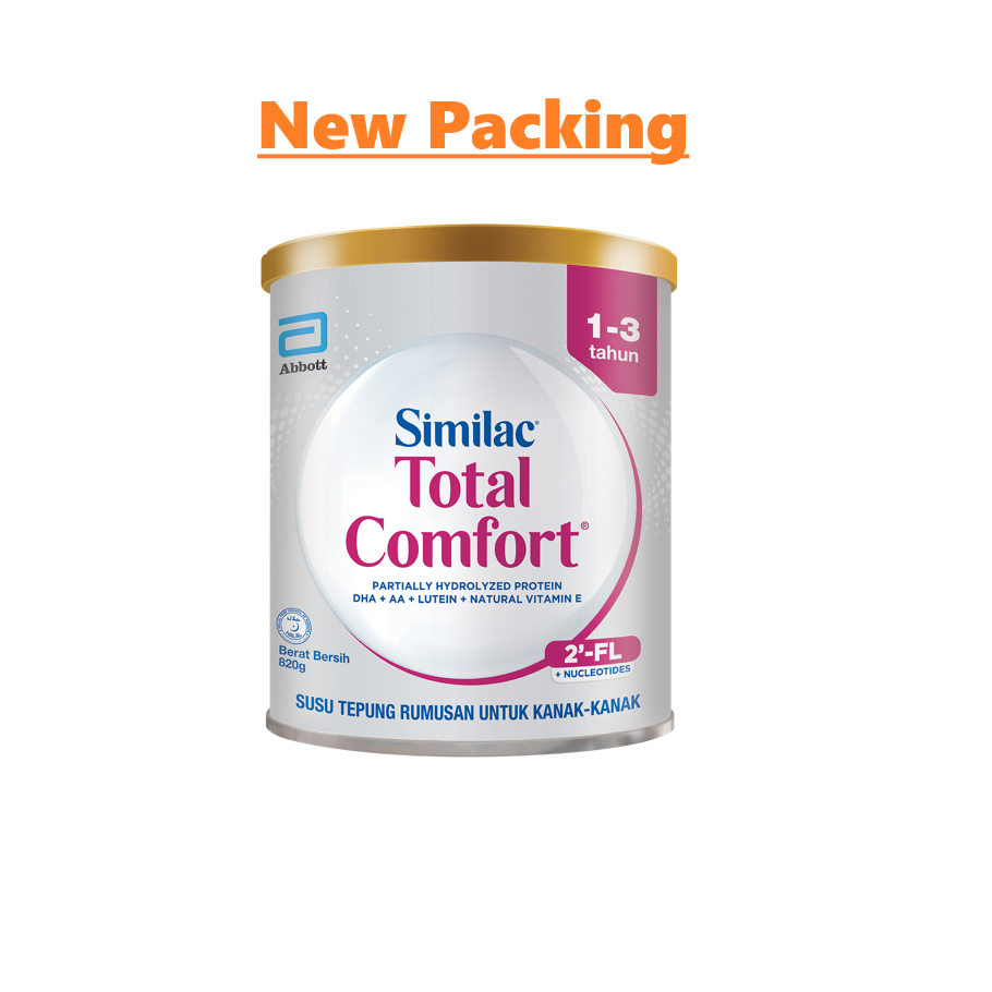 (NEW PACKING) Similac Total Comfort ( 2'-FL ) For 1 To 3 Years Old 820g ...