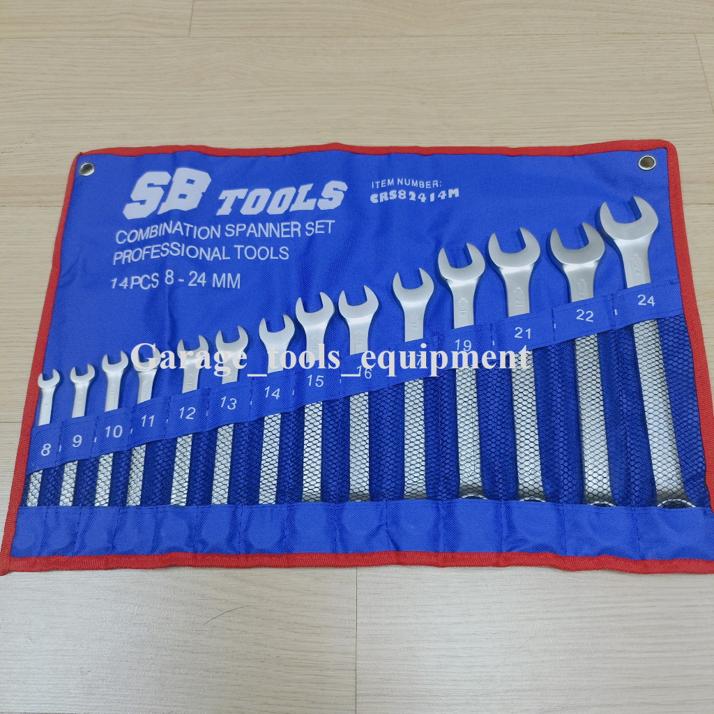 SB Tools Combination Wrench Set - Spanner Set - Common Ring Set ...