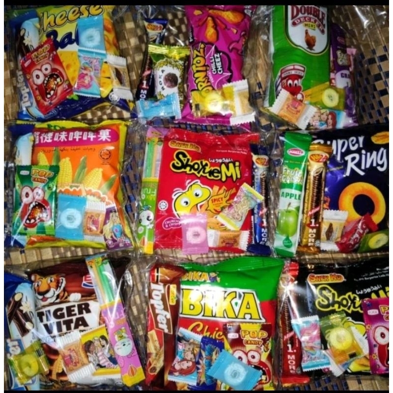 SET JAJAN BUDGET RM1.50 FOR DOORGIFT (min order 5 set) | Shopee Malaysia