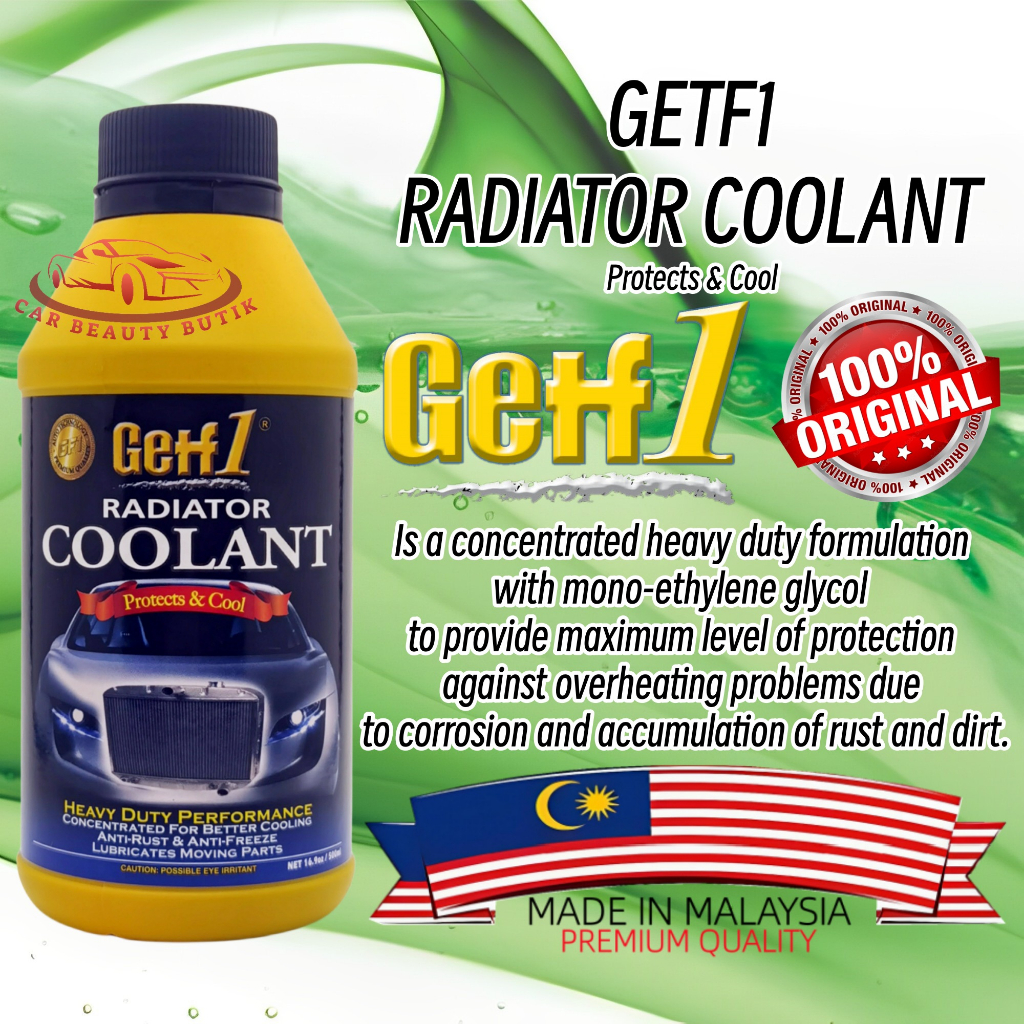 GETF 1 Radiator Coolant - 500ml | Shopee Malaysia