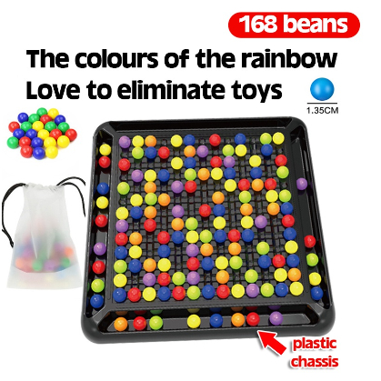 Rainbow Ball Game Colorful Board Game Puzzle Fun Parent Child ...