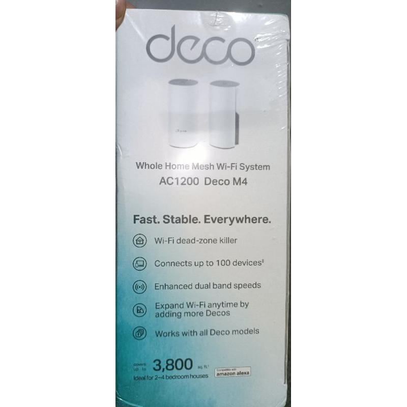 TP-Link Deco M4 AC1200 Gigabit Mesh WiFi Router System Support unifi ...
