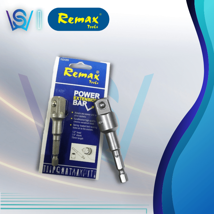 REMAX POWER EXTENSION BAR 1/2'' Adapter Driver to Impact Socket ...