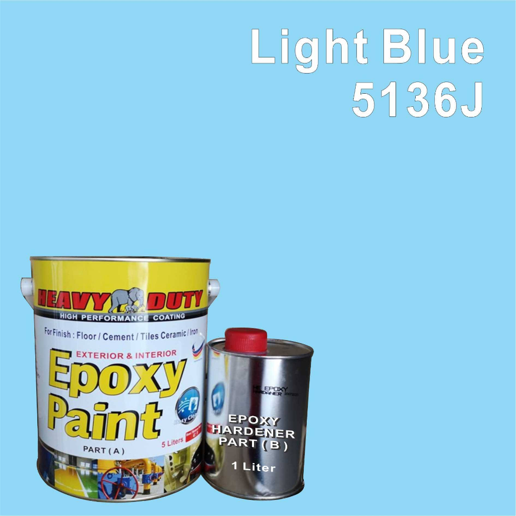 5 LITER 🔥【Real stock 】( 🔥5L EPOXY PROMOSI 🔥 ) HEAVY DUTY PAINT / 5 ...