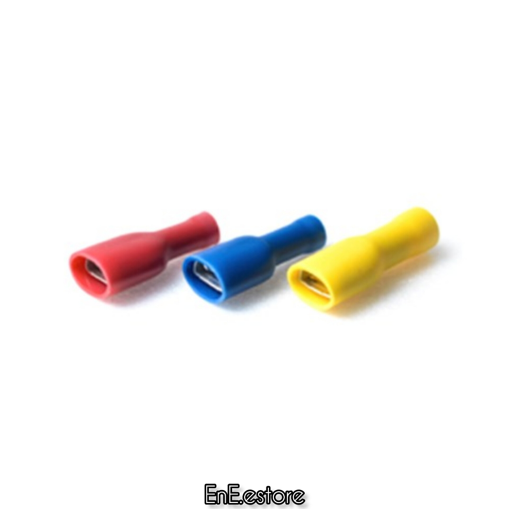 [100PCS/PACK] FULLY INSULATED FEMALE DISCONNECTOR | Shopee Malaysia
