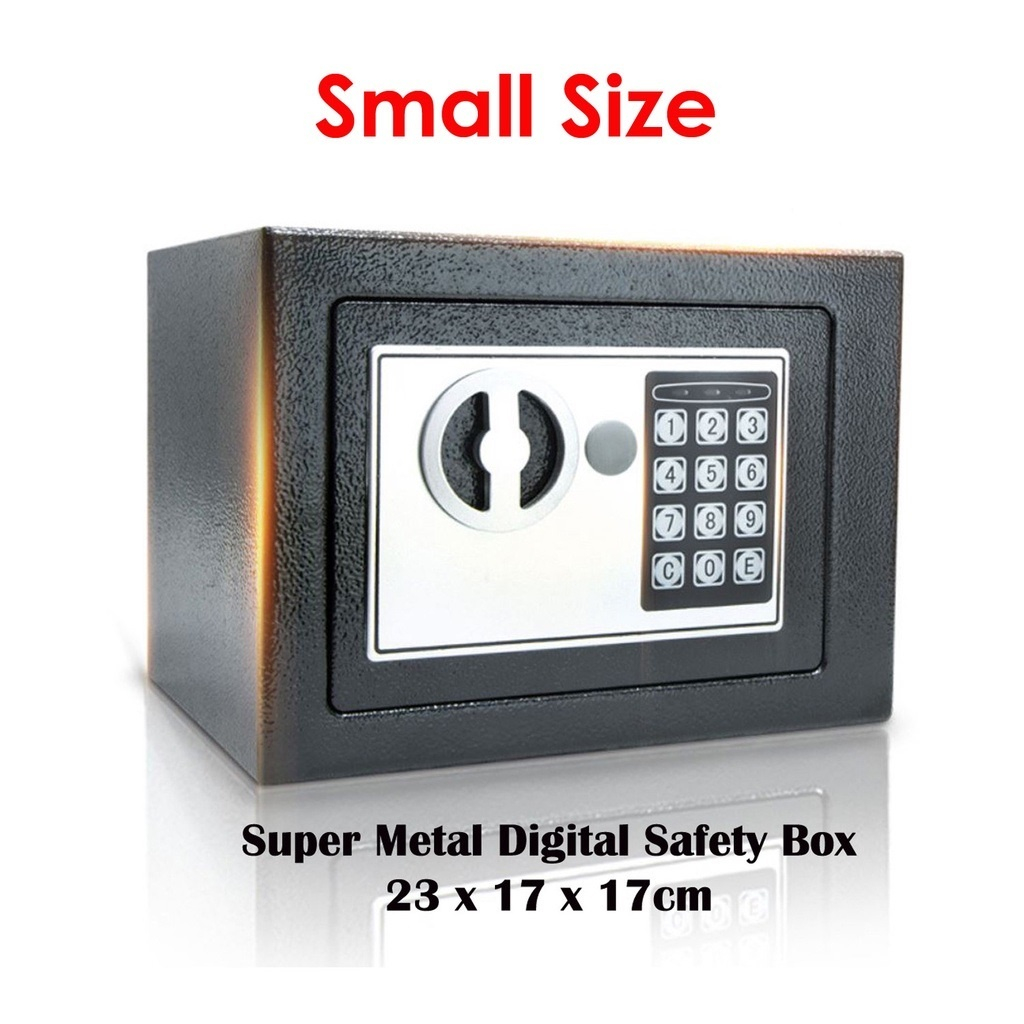 RED TOMATO 15KG Premium Safety Box Home Office Hotel Safe Box Money Box ...