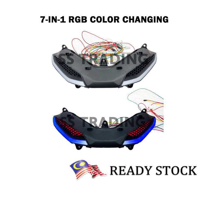 YAMAHA Y15 MATA GABAN LED LAMPU DADA SIGNAL Y15ZR PILOT LIGHT 7 COLOR VIETNAM FOR Y15ZR V1 V2 ...