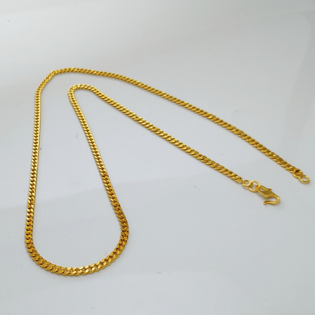 Rantai Leher Perempuan Gold Plated Women Necklace Emas Korea Emas Sadur | Shopee Malaysia