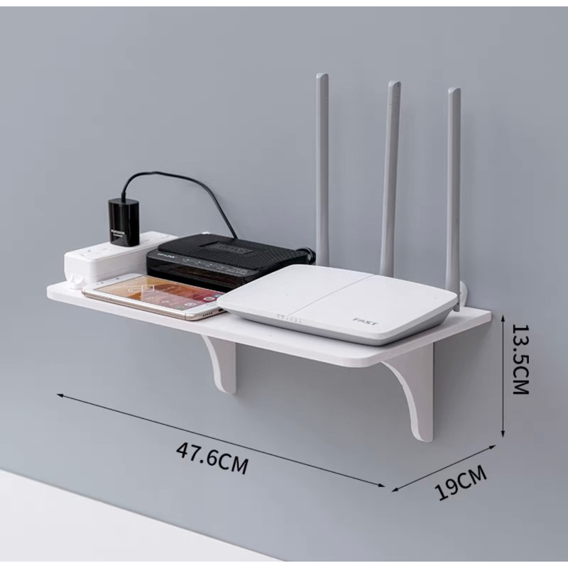 Wifi Router Shelf Router Modem Rak Wall rack Storage DVD Astro Player ...