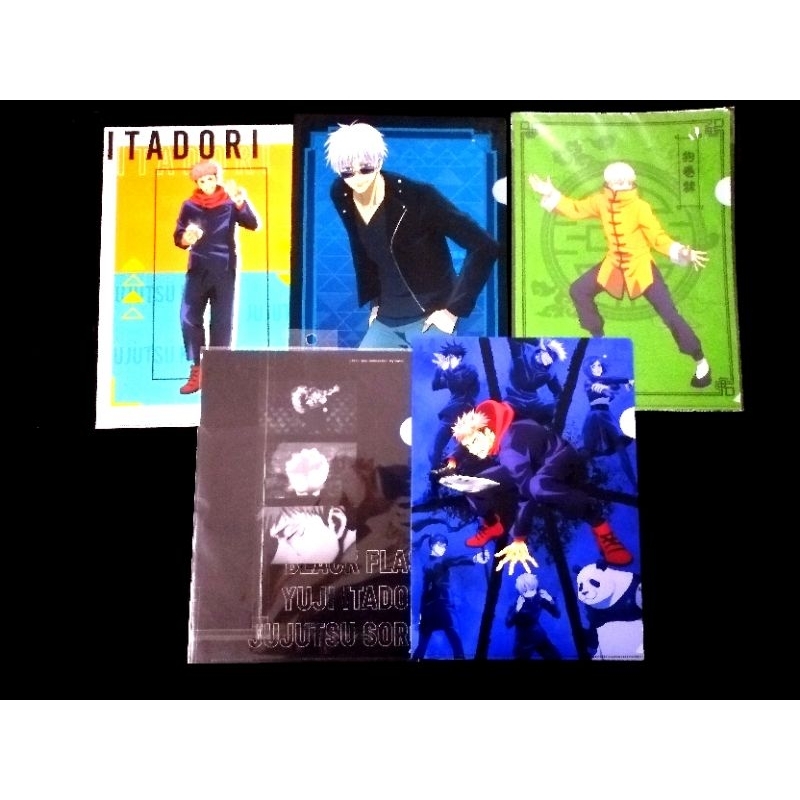 Jujutsu Kaisen Japan Anime A4 clear file/folders [Batch 1] | Shopee ...