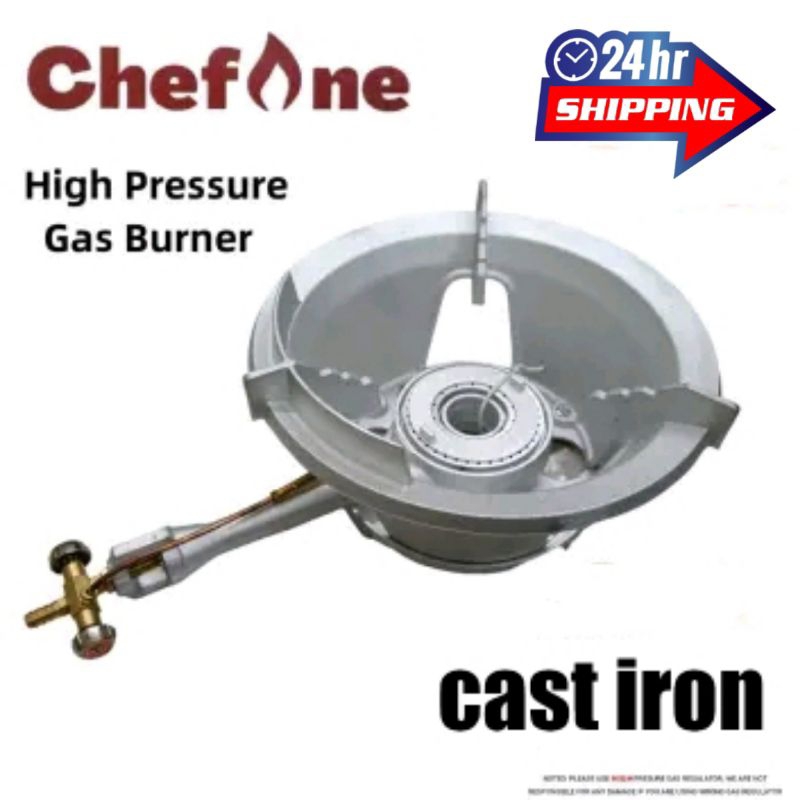 Chefone High Pressure Gas Cooker High Pressure Burner Cast Iron ...