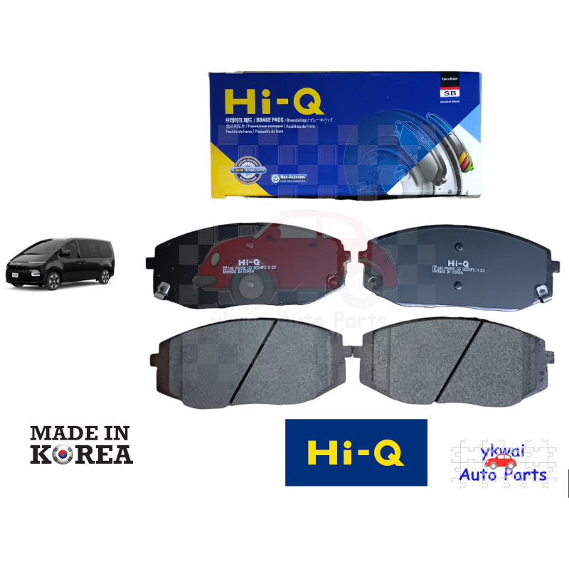 Hyundai Staria (2020) Brake Pad (Hi-Q) - 58101-CGA00/58302-CGA30 ...