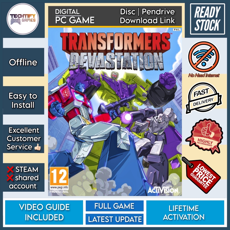 [PC Game] Transformers Devastation - Offline [Disc | Pendrive ...
