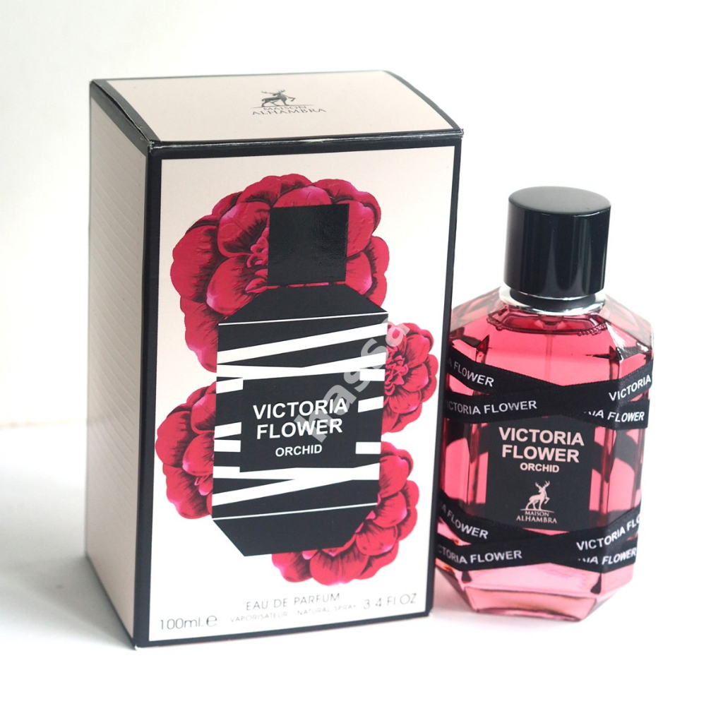 Alhambra Victoria Flower Orchid 100ML EDP Perfume for Women | Shopee ...