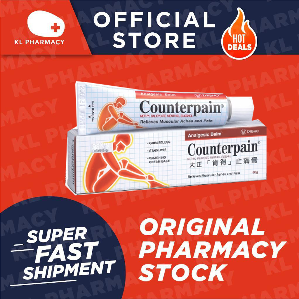 COUNTERPAIN CREAM 30G / 60G | Shopee Malaysia