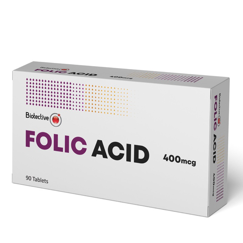Biotective Folic Acid 400mcg 6x15s (Family Planning & Blood Health ...
