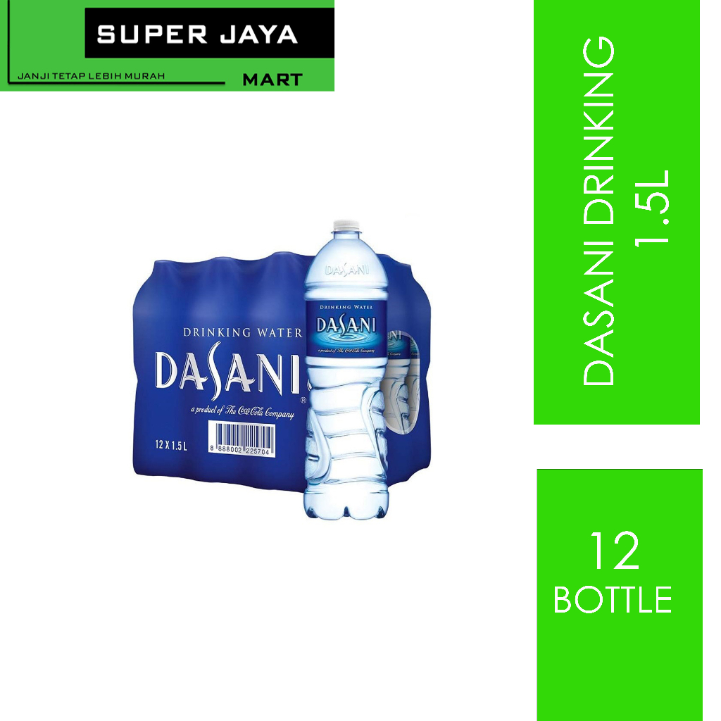 Dasani Drinking Water 600MLx 24bottles/1.5L x 12bottles | Shopee Malaysia