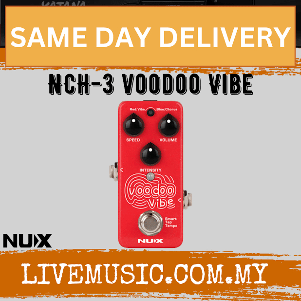 NUX NCH-3 MINI CORE SERIES VOODOO VIBE PEDAL ( NCH3 / NCH 3 ) | Shopee ...