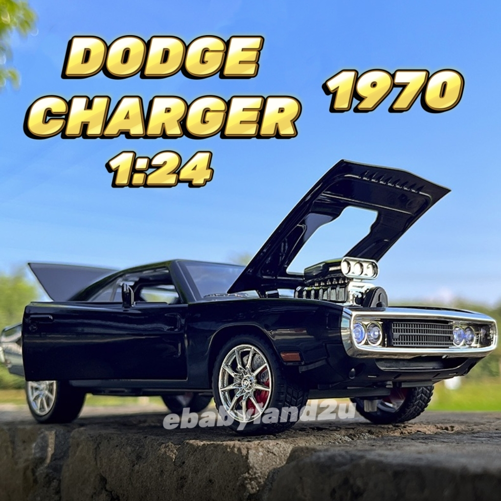 1:32 Pull Back Die Cast Dodge Charger Fast & Furious Alloy Diecast ...