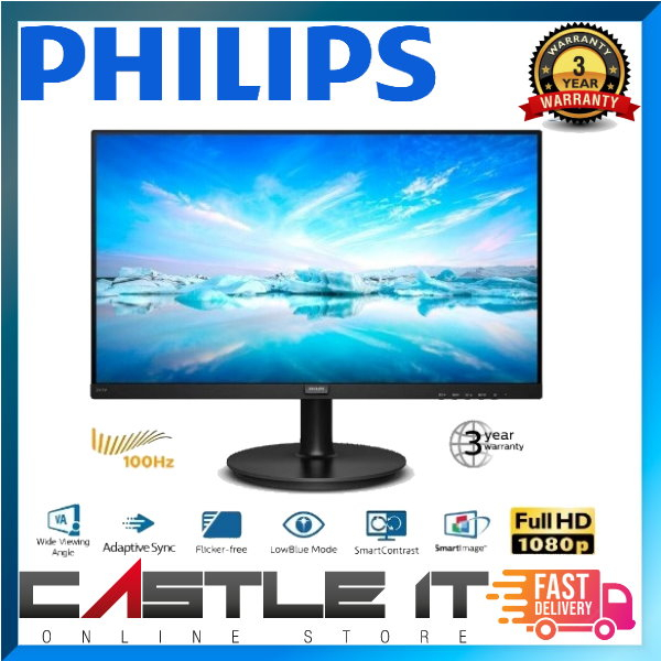 Philips 24" 100HZ IPS 241V8B / VA 241V8LB 4MS 1920X1080 Full HD Gaming ...