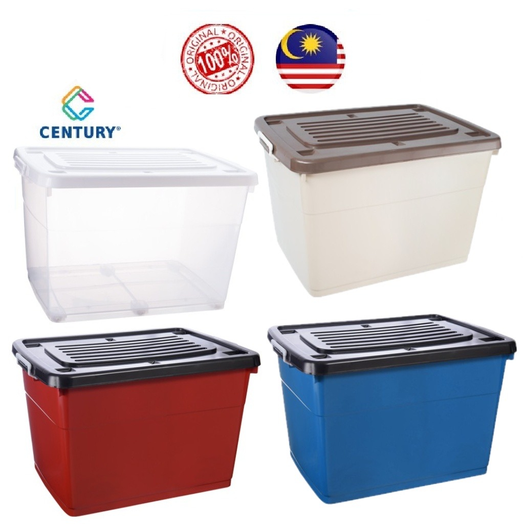 [WHOLESALE] Century Storage Box With Wheel 115L 2PCS 4PCS Box Roller ...