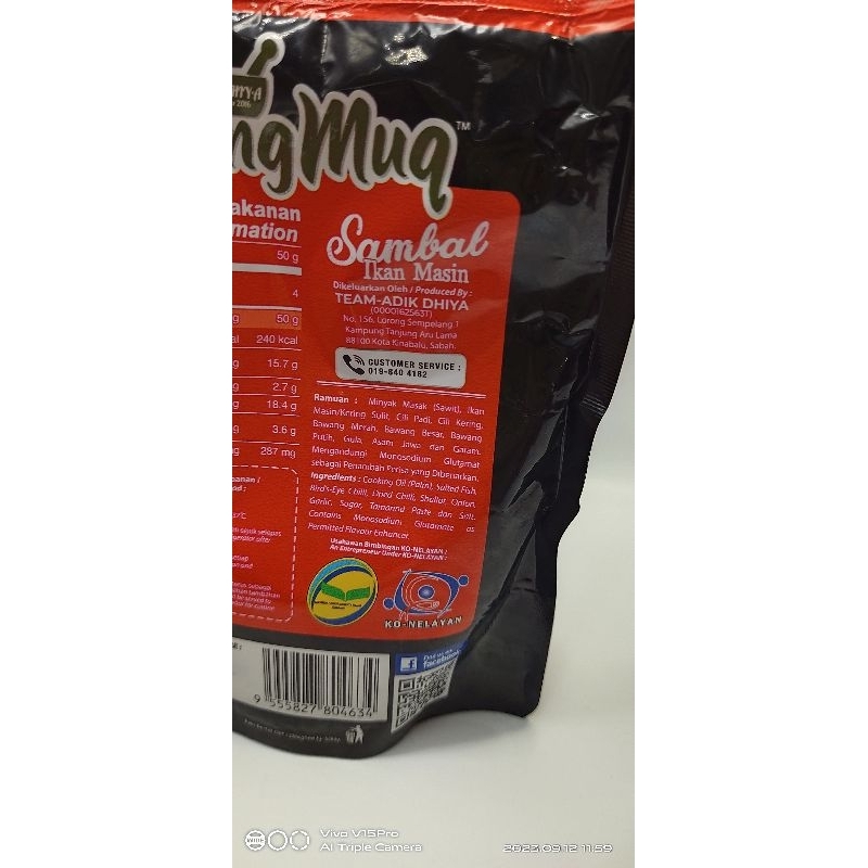 Sambal Ikan. Masin (220g) Produk Muslim Sabah | Shopee Malaysia