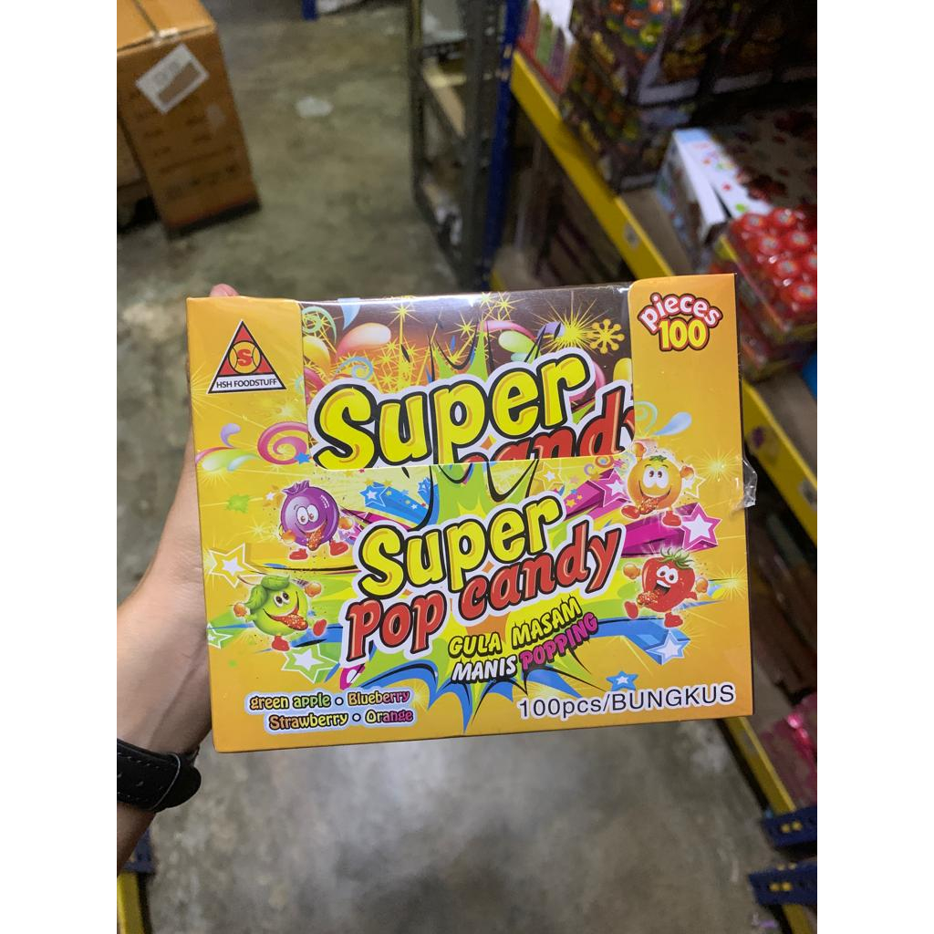 SUPER POP CANDY (GULA MASAM MANIS POPPING) | Shopee Malaysia